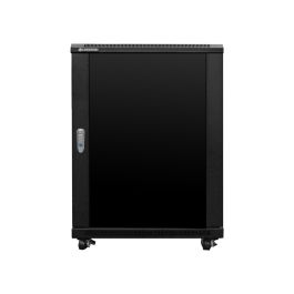 15U Standing Server Rack Cabinet – 600mm Deep with 2 Fans & 2 She